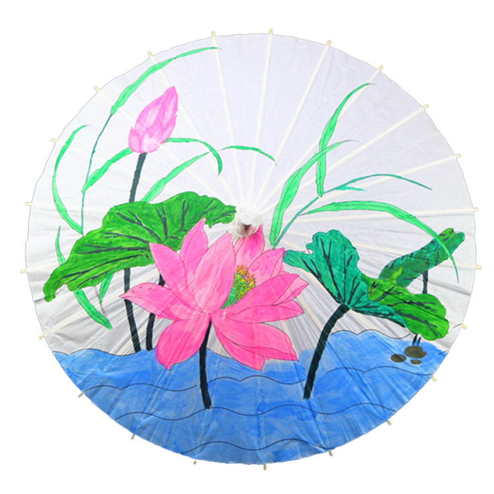 DIY Blank Paper Parasol, Craft Decorate! Ideal For Beach Parties ...