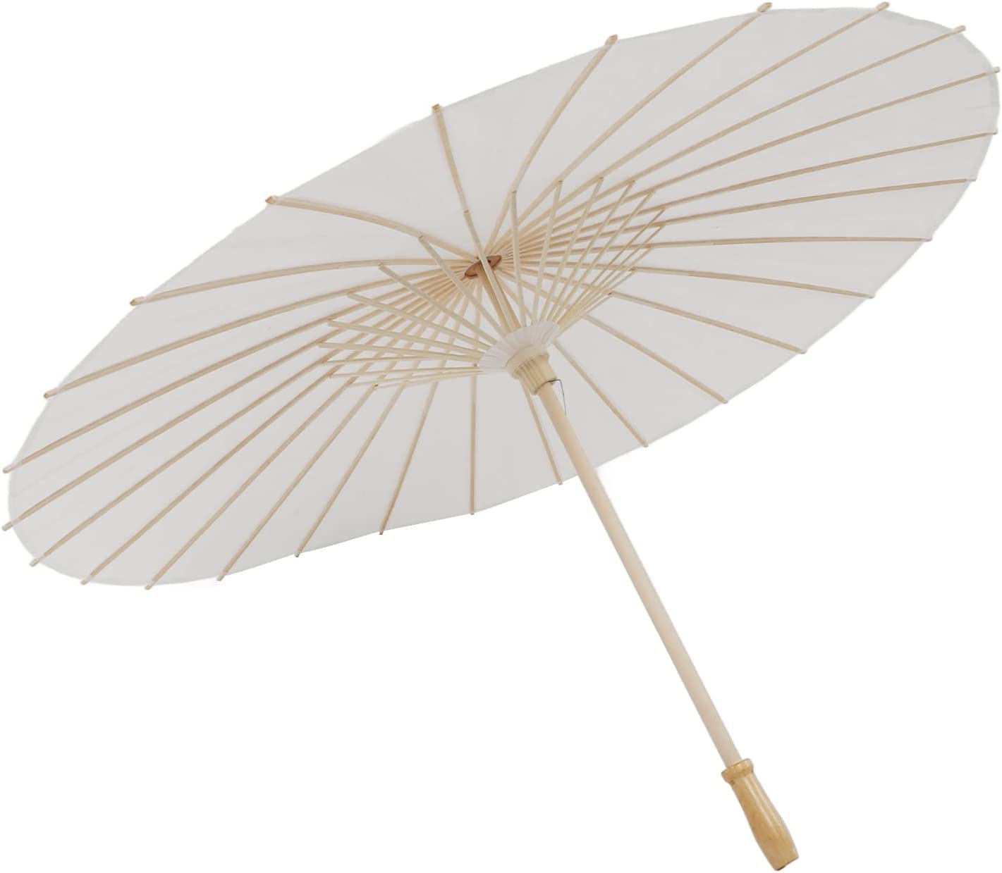 DIY Blank Paper Umbrella, Smoothing Opening Closing Wide Uses ...