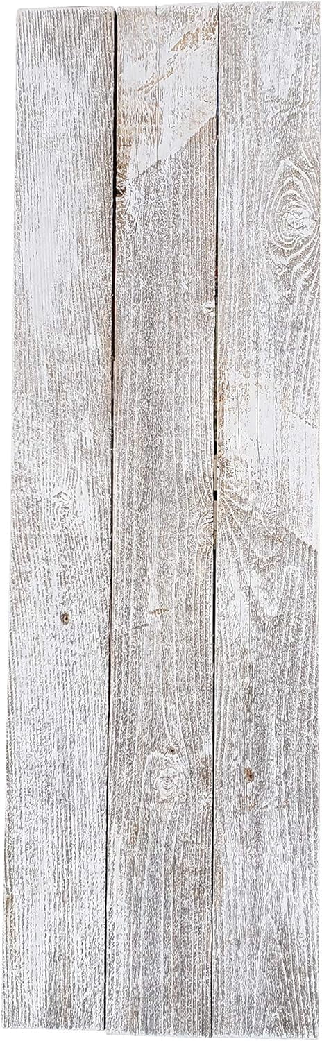 DIY Blank Rustic Weathered Wood Sign (Whitewash, 11"x48") - Walmart.com