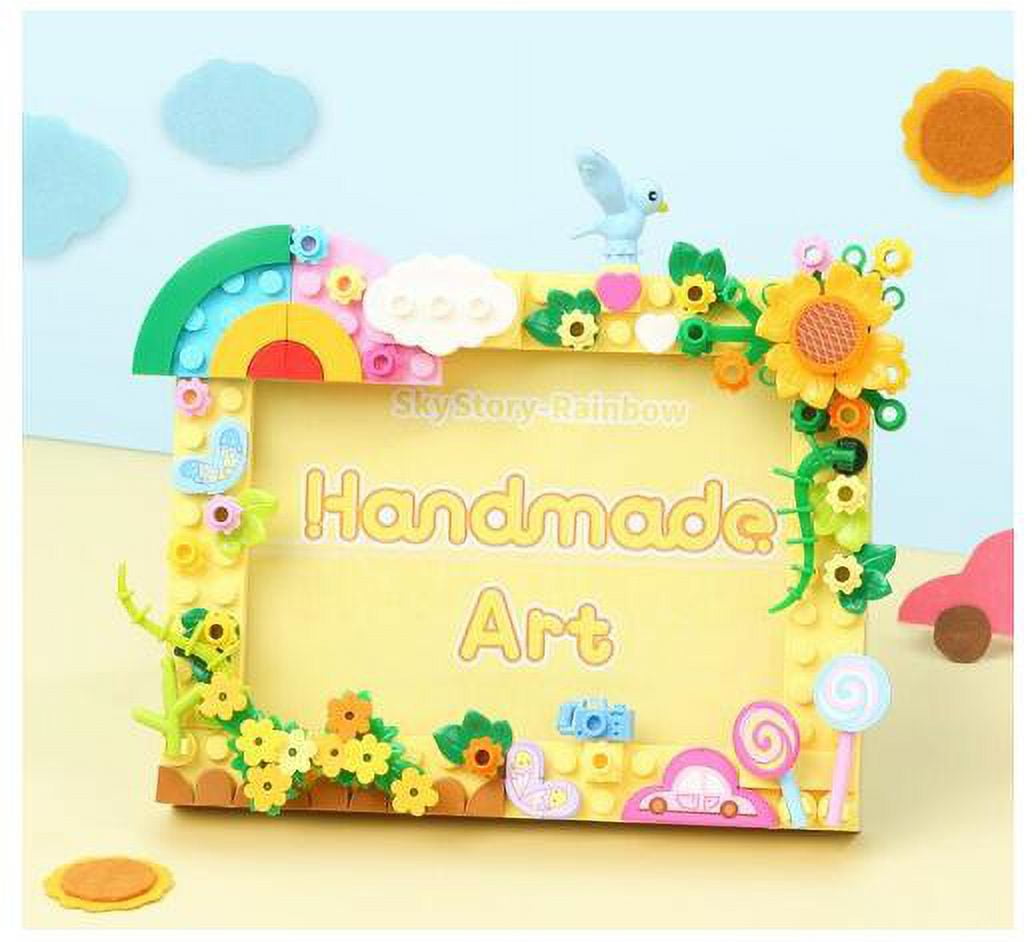 DIY Block Photo Frame Making Kit Adorable Cartoon Photo Frame Kids ...