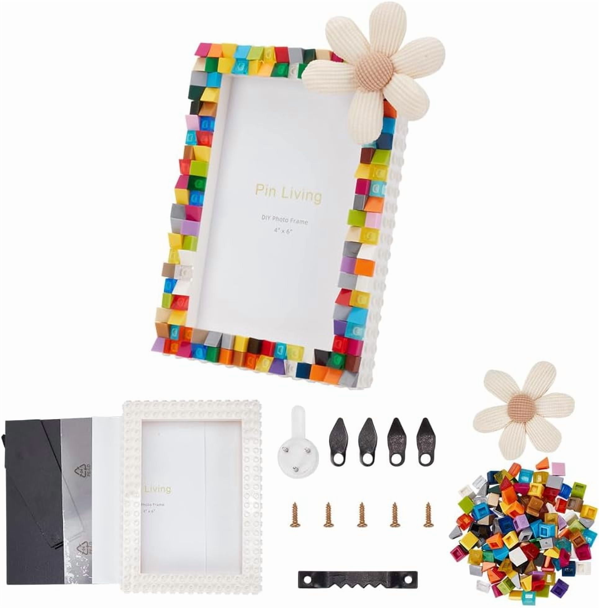 DIY Block Photo Frame Making Kit Picture Frame Painting Craft 6.77x4 ...