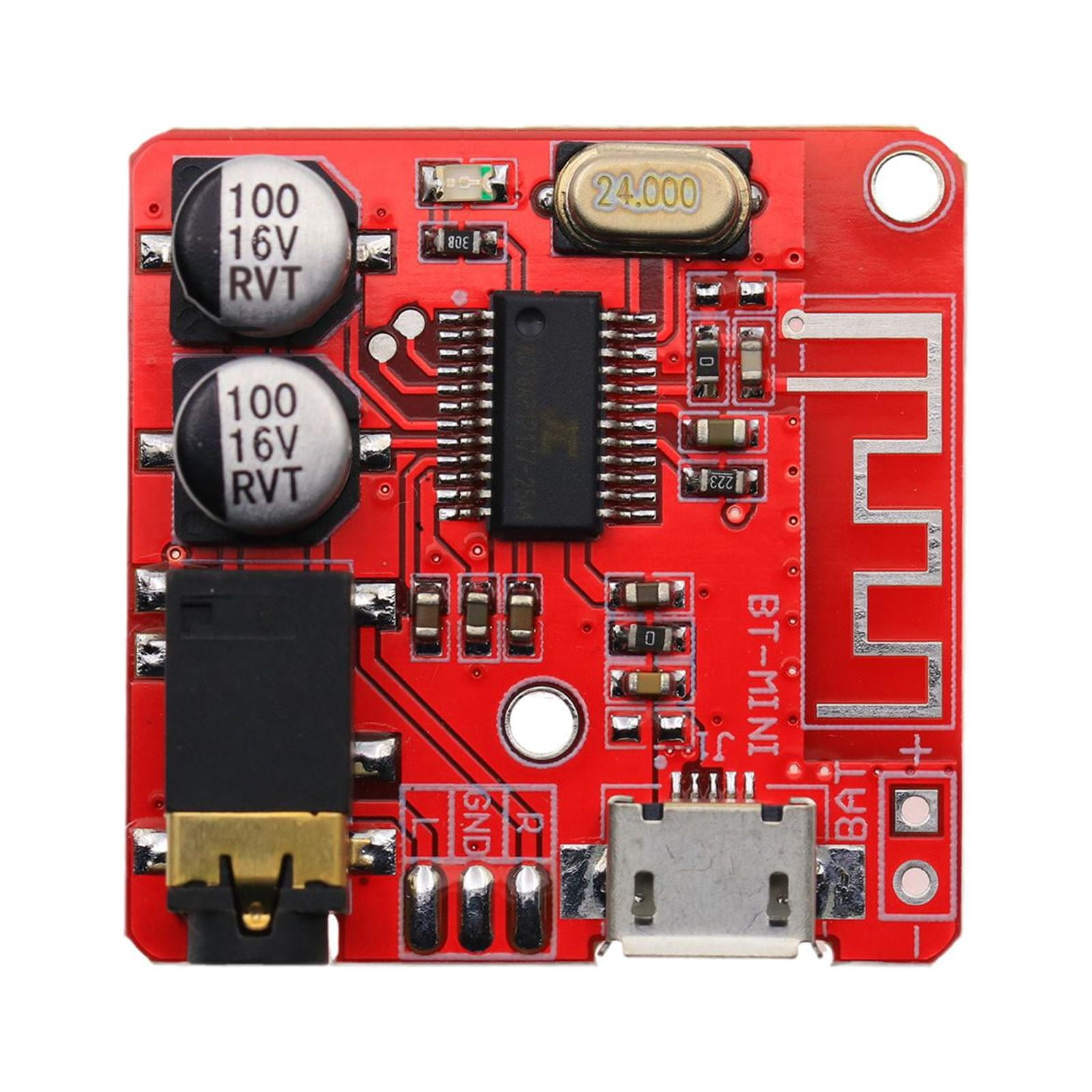 DIY Bluetooth 5.0 Audio Receiver Board Lossless Decoder Music Nice 3.7 ...