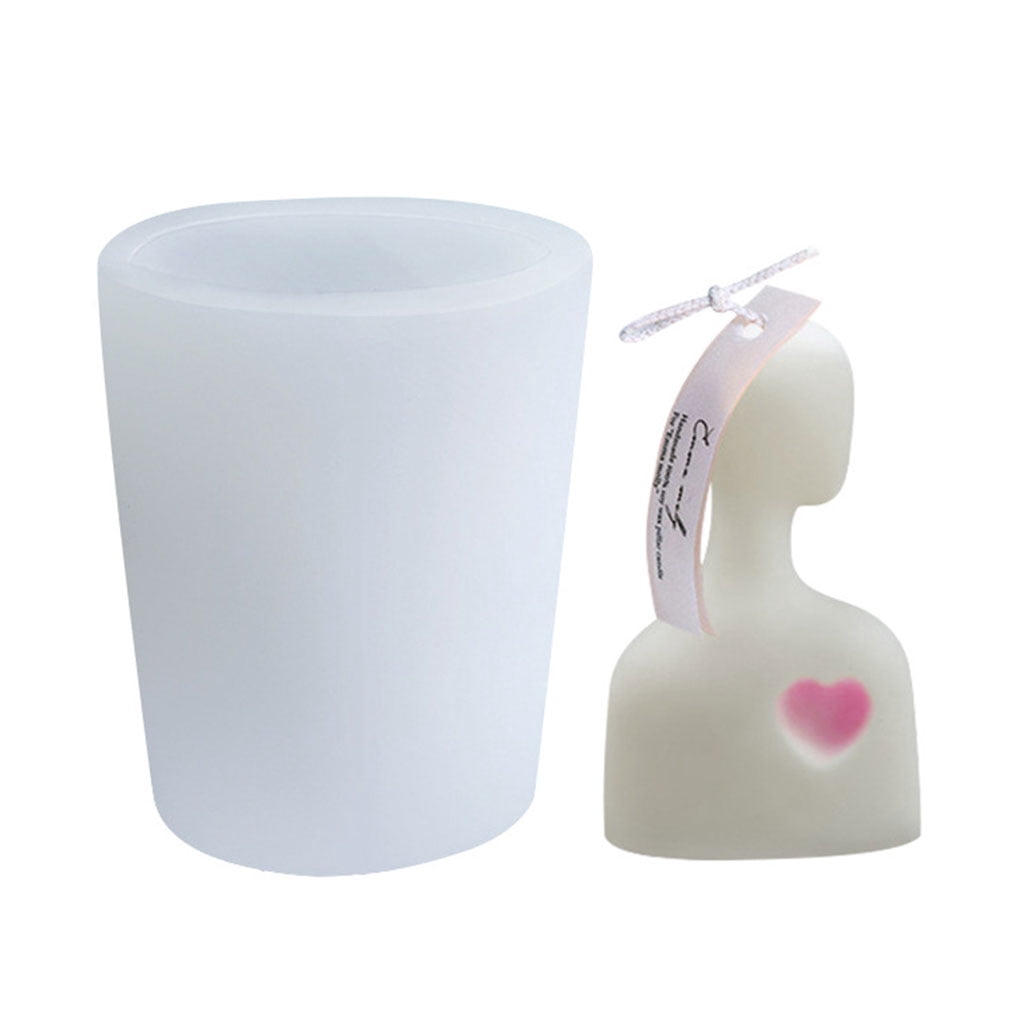 DIY Body Shape Candle Mold Unique Human Candle Making Mould 3D ...