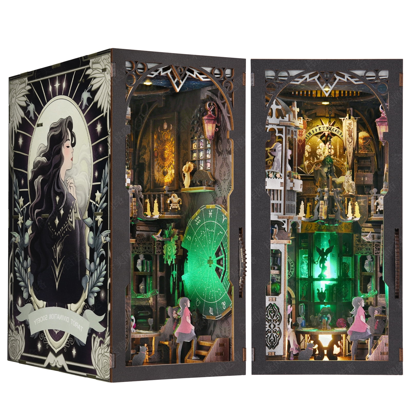 DIY Book Nook Kit Create Your Own Cozy Reading Corner with 3D Wooden ...