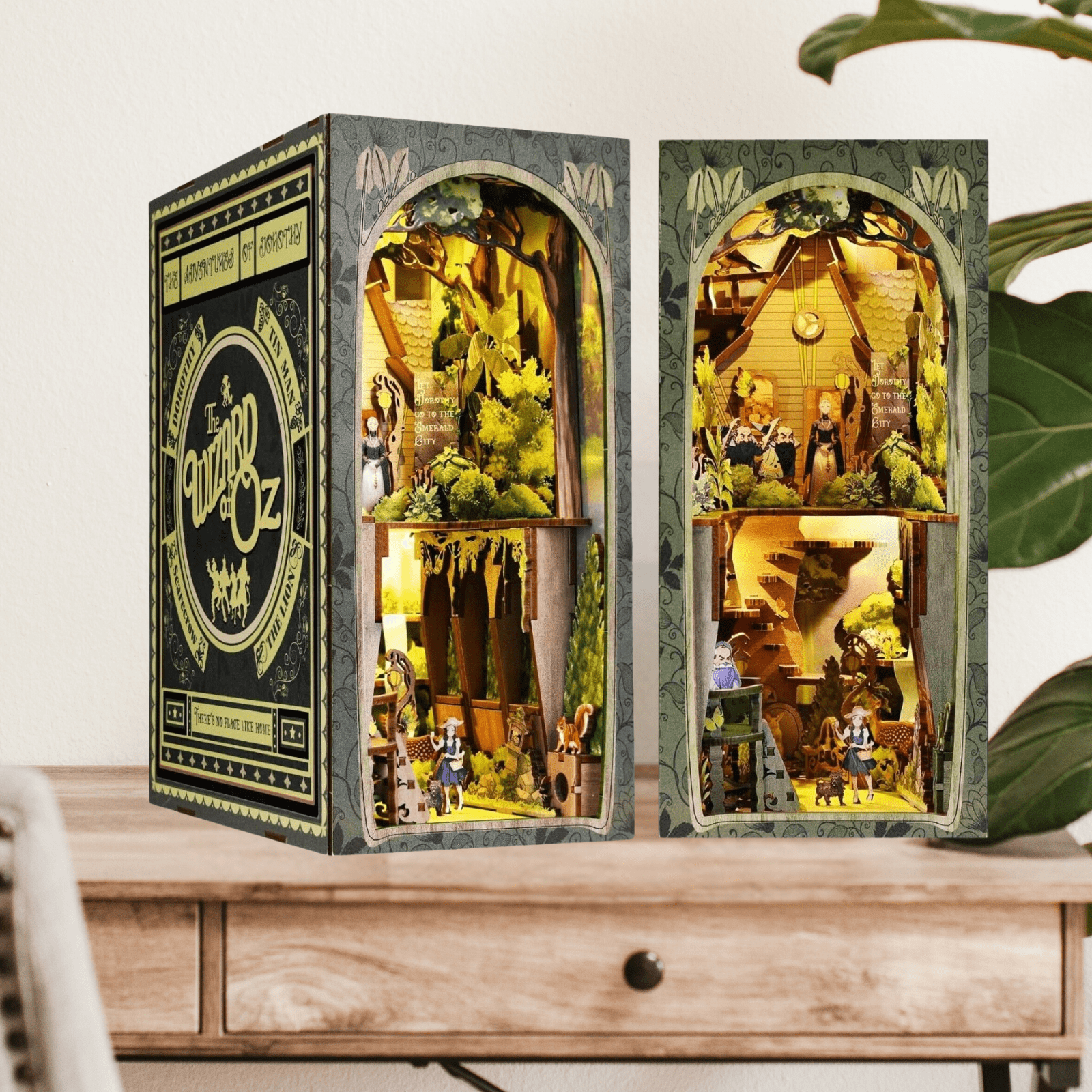 DIY Book Nook Kit: Personalize Your Space with a 3D Model Bookshelf and ...