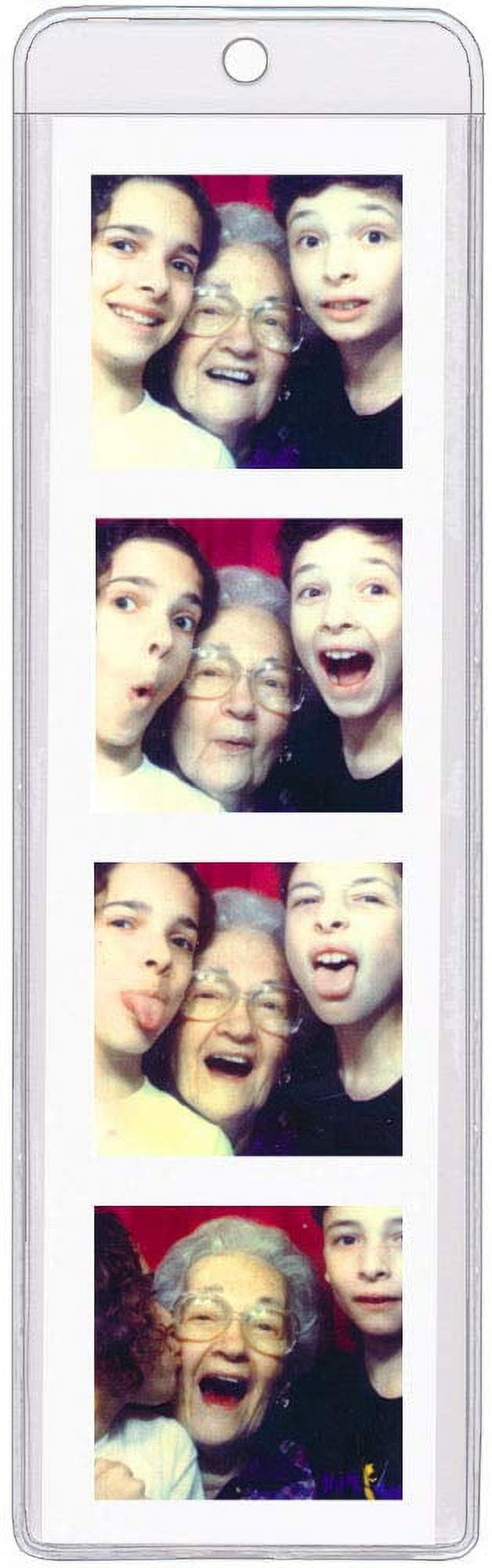 DIY Bookmark Covers with Tassel Hole, 100 Clear Plastic Holders, Made ...