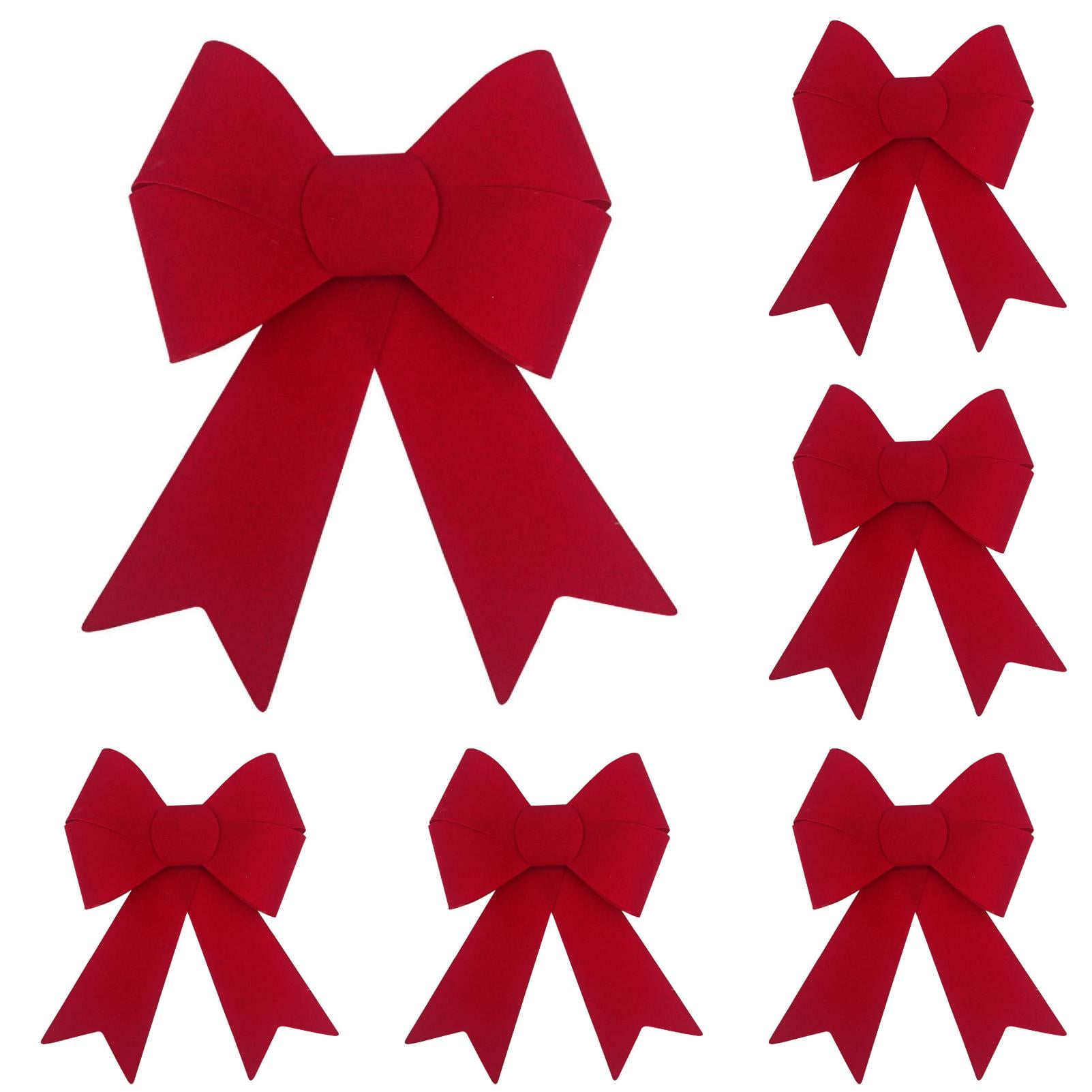 DIY Bow Hair Handmade Decorative Hair Bows For Festive Party Wear 6PCS ...