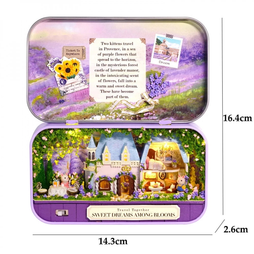 DIY Box Theatre Miniature Box Cute Doll Houses 3D Puzzle Assembly ...