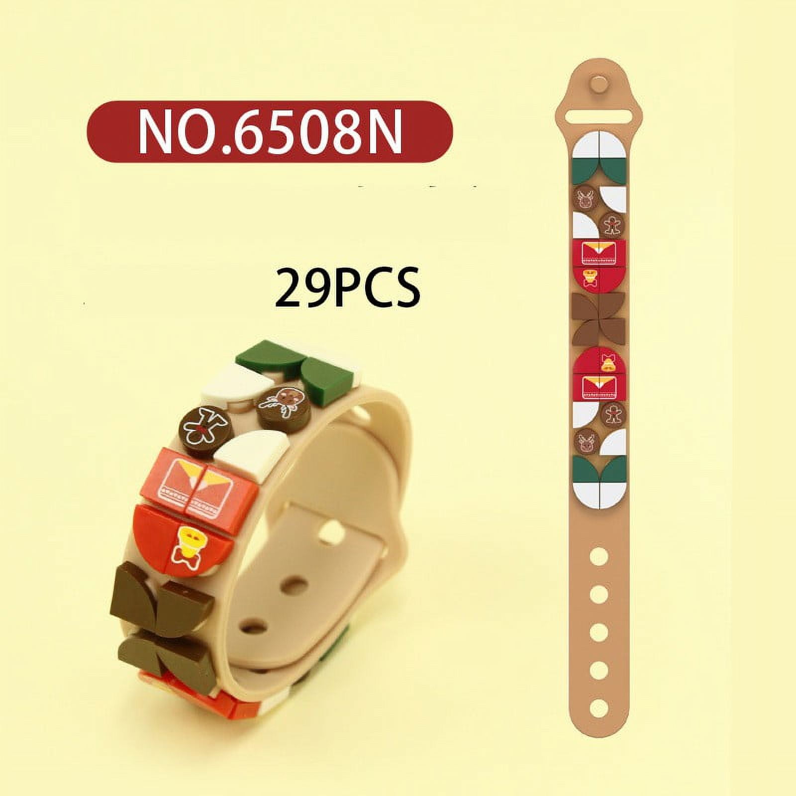 DIY Bracelet Wristband Creative Dots Bricks Kids Block Bracelet ...