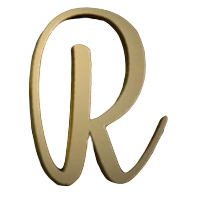 DIY Brass Address Letters Metal House Numbers & Letters Decorative ...