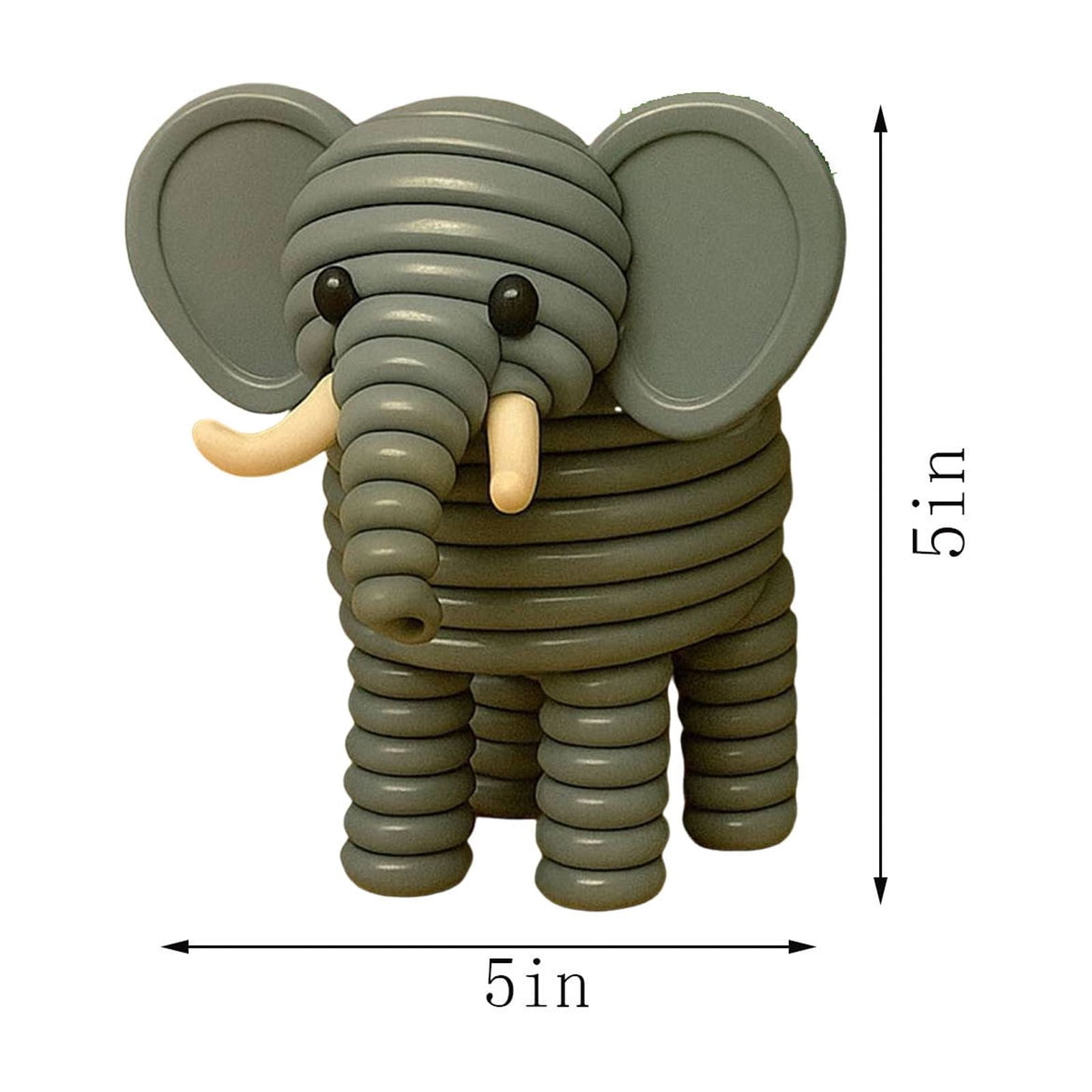 DIY Button Elephant Craft Kit,Various Styles Funny Animals 3D Buttons ...