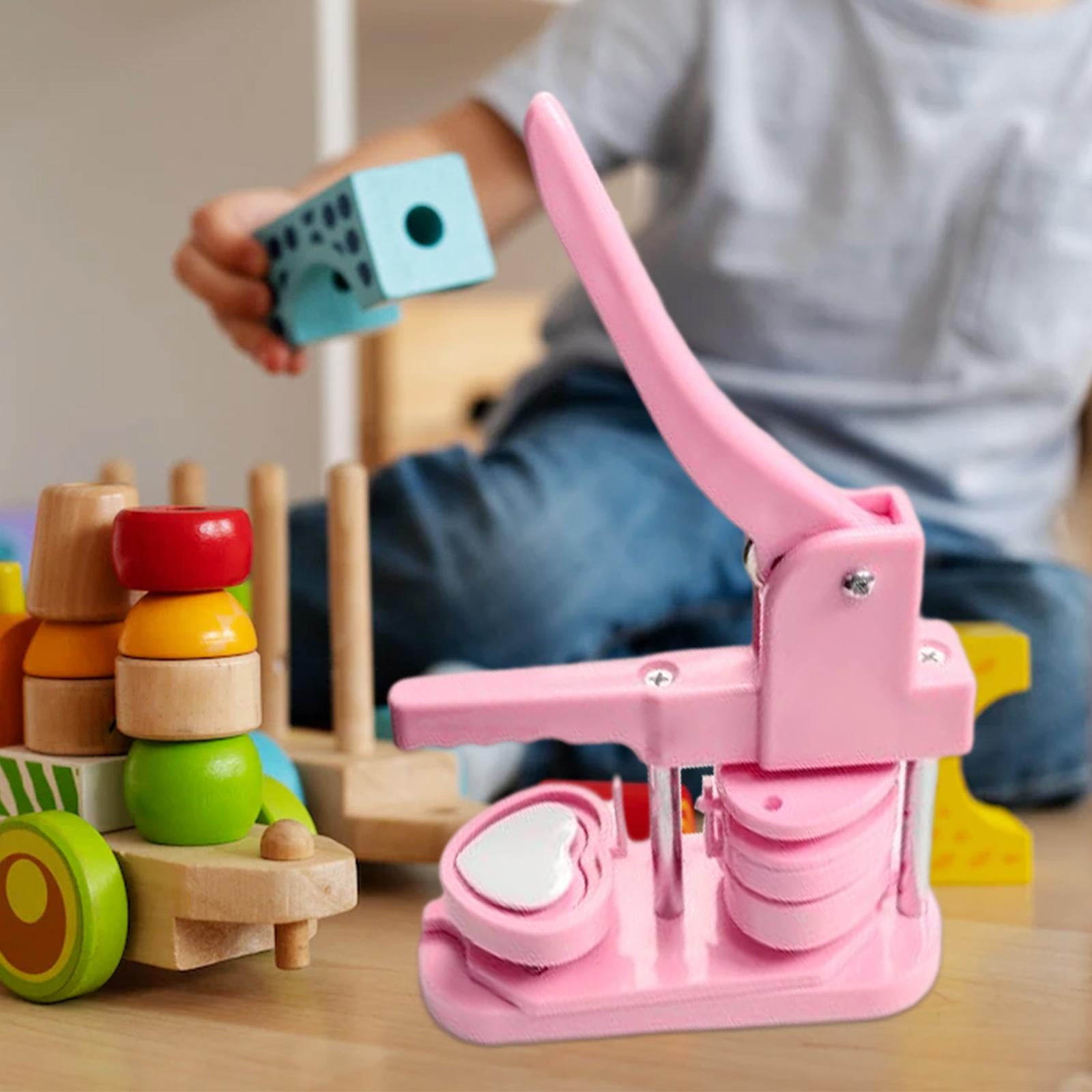 DIY Button Maker Machine Heart Shapes Button Press Machine Upgraded ...