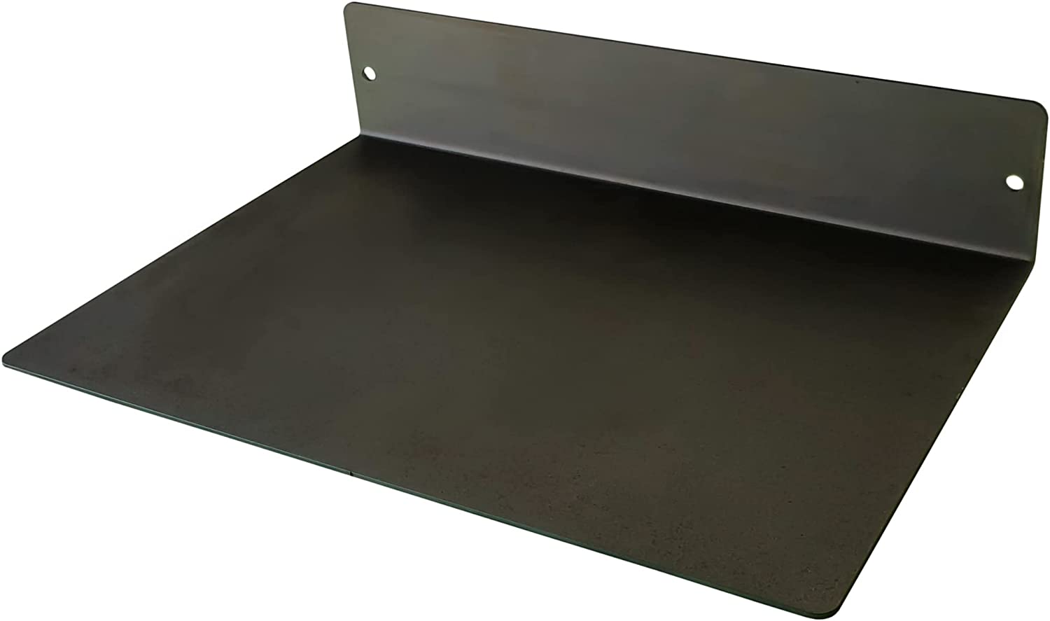 DIY CARTEL Made in USA Linear Floating Shelf - Forged Raw Steel ...