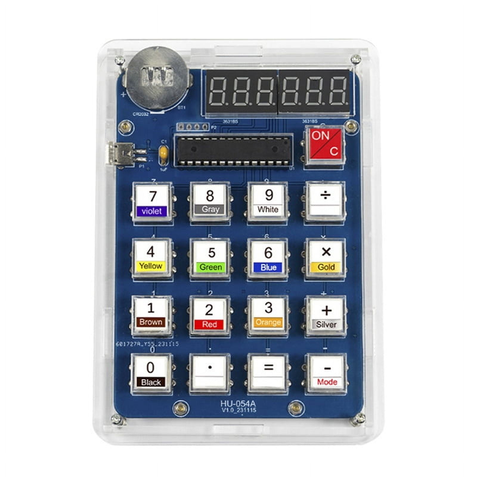DIY Calculator Making Electronic Kit MCU Soldering Training Experiment ...