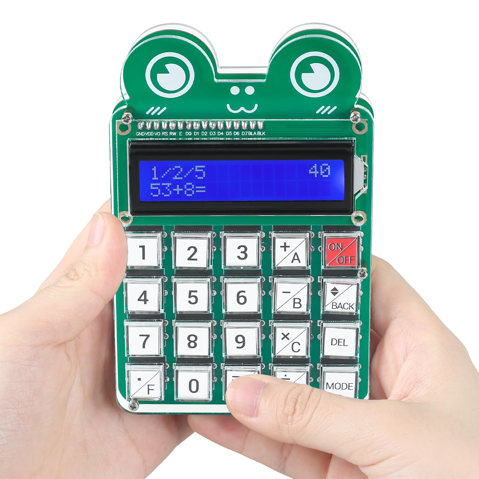 DIY Calculator Soldering AIF4 Kit, MIOYOOW 6-Digit Math Game with ...