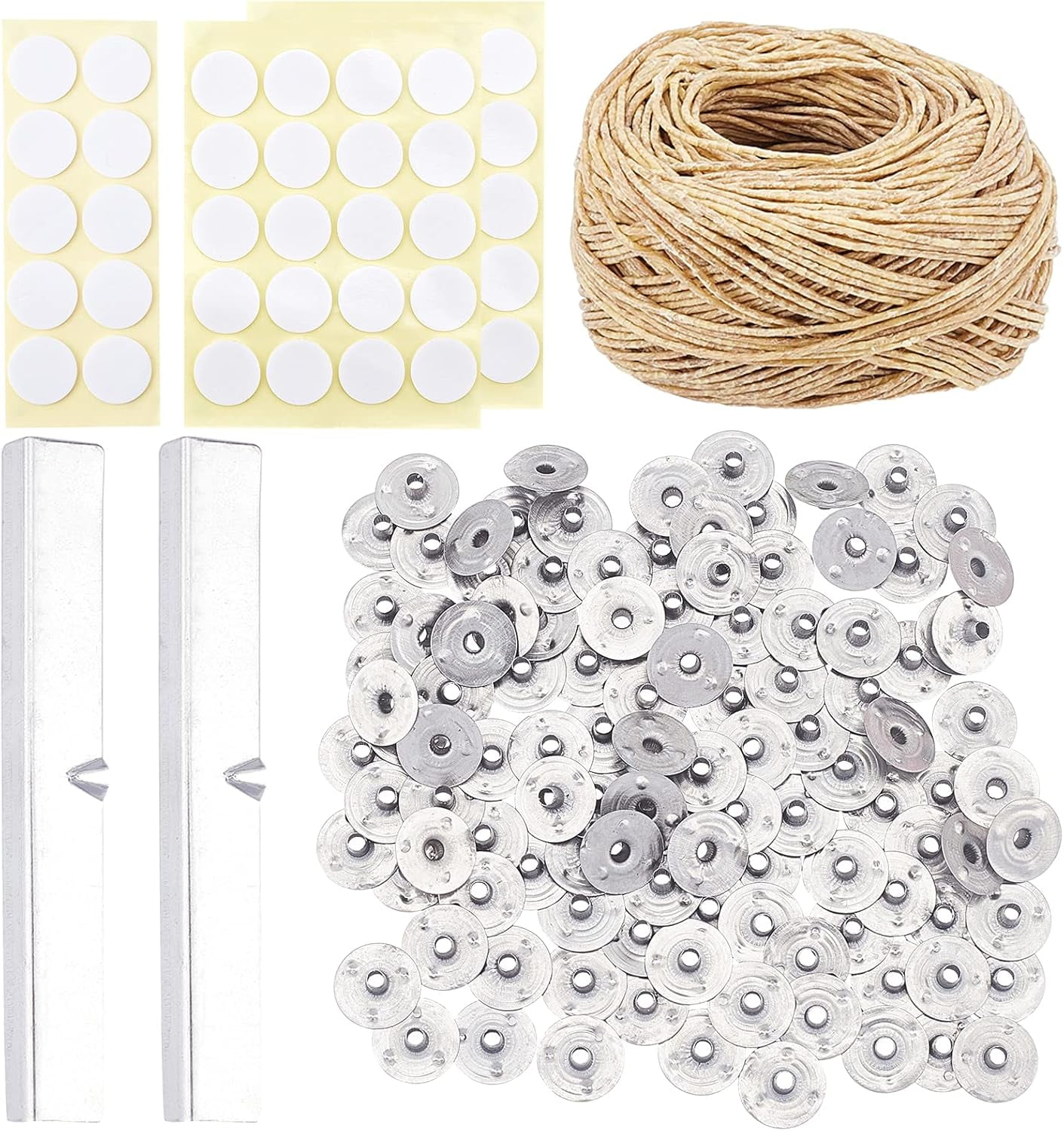 DIY Candle Making Candle Wick Wick Line with 200pcs Candle Wick ...