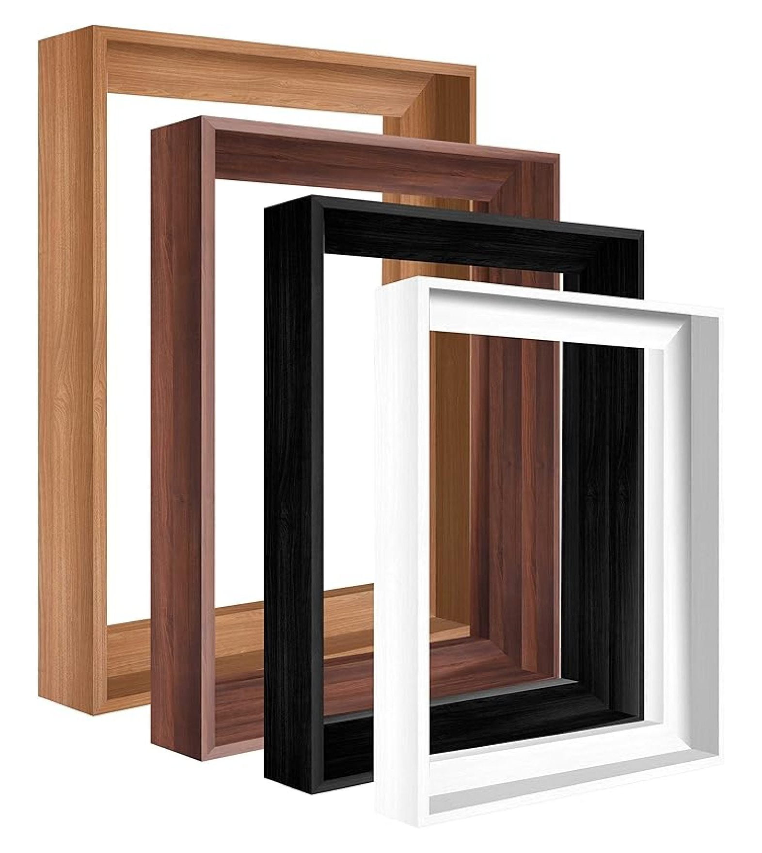 DIY Canvas Floater Frames for Canvas Paintings, 1.25" Deep Picture ...