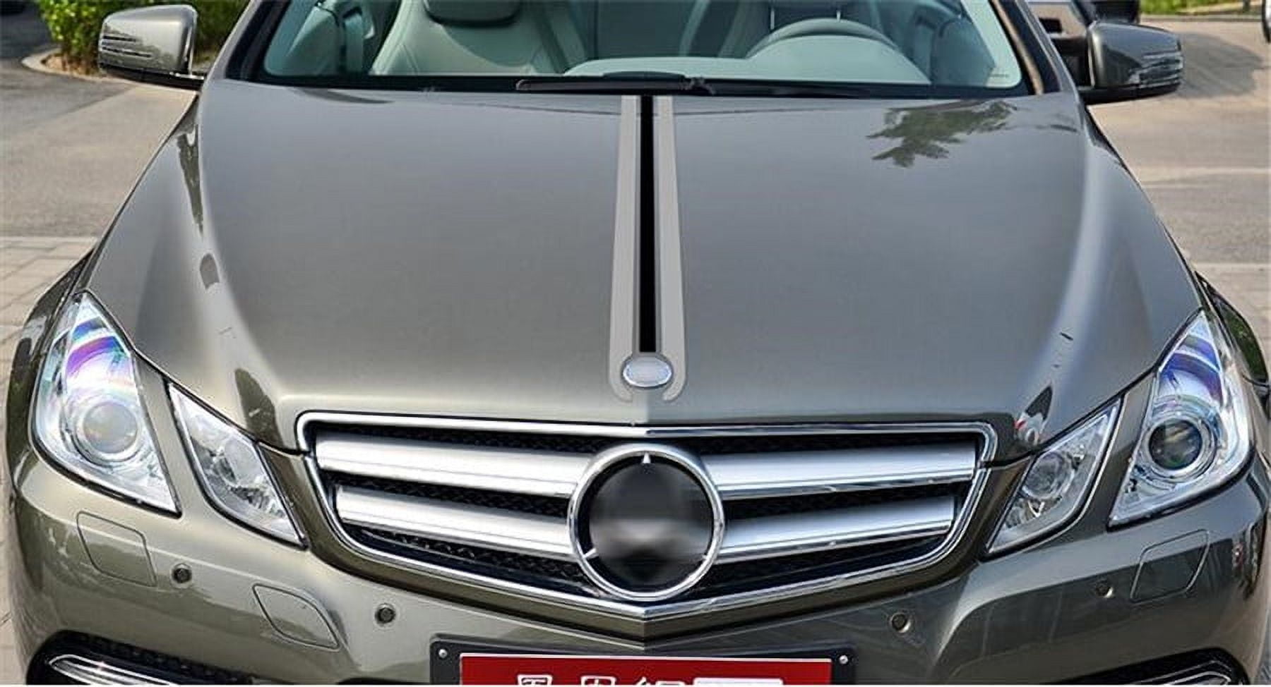 DIY Car Hood Stripes Lines Vinyl Decals Engine Cover Stickers 130X12 ...