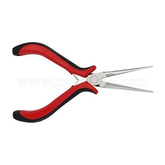 DIY Carbon Steel Jewelry Pliers Long Chain Nose Pliers(Needle Nose ...