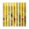 DIY Ceiling Edge Mirror Strip 50cm Self-adhesive Acrylic Art Wall Tile ...