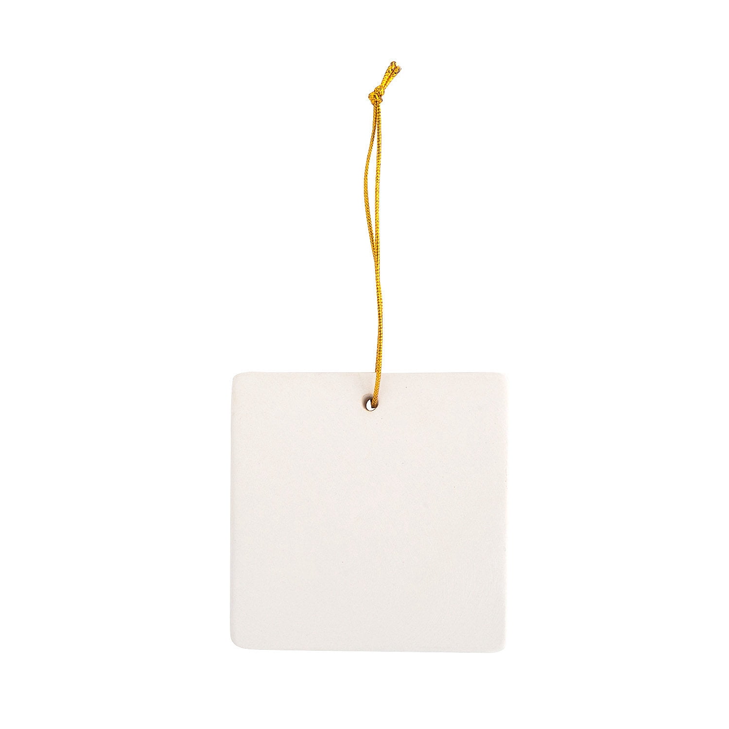 DIY Ceramic Square Ornament, Craft Kits, Party Supplies, 12 Pieces ...