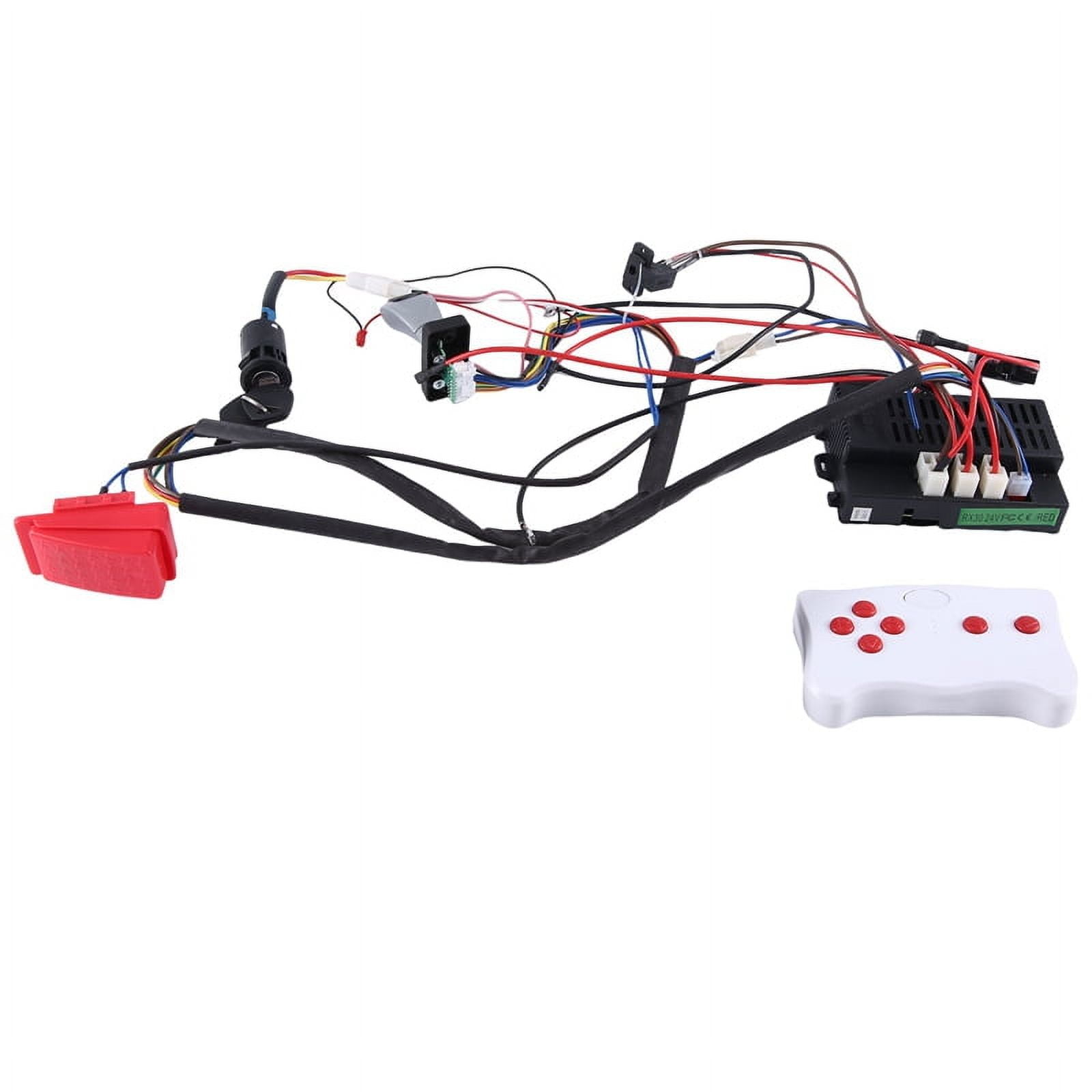 DIY Children's Electric Car Harness with Wire,Switch and Remote Control ...