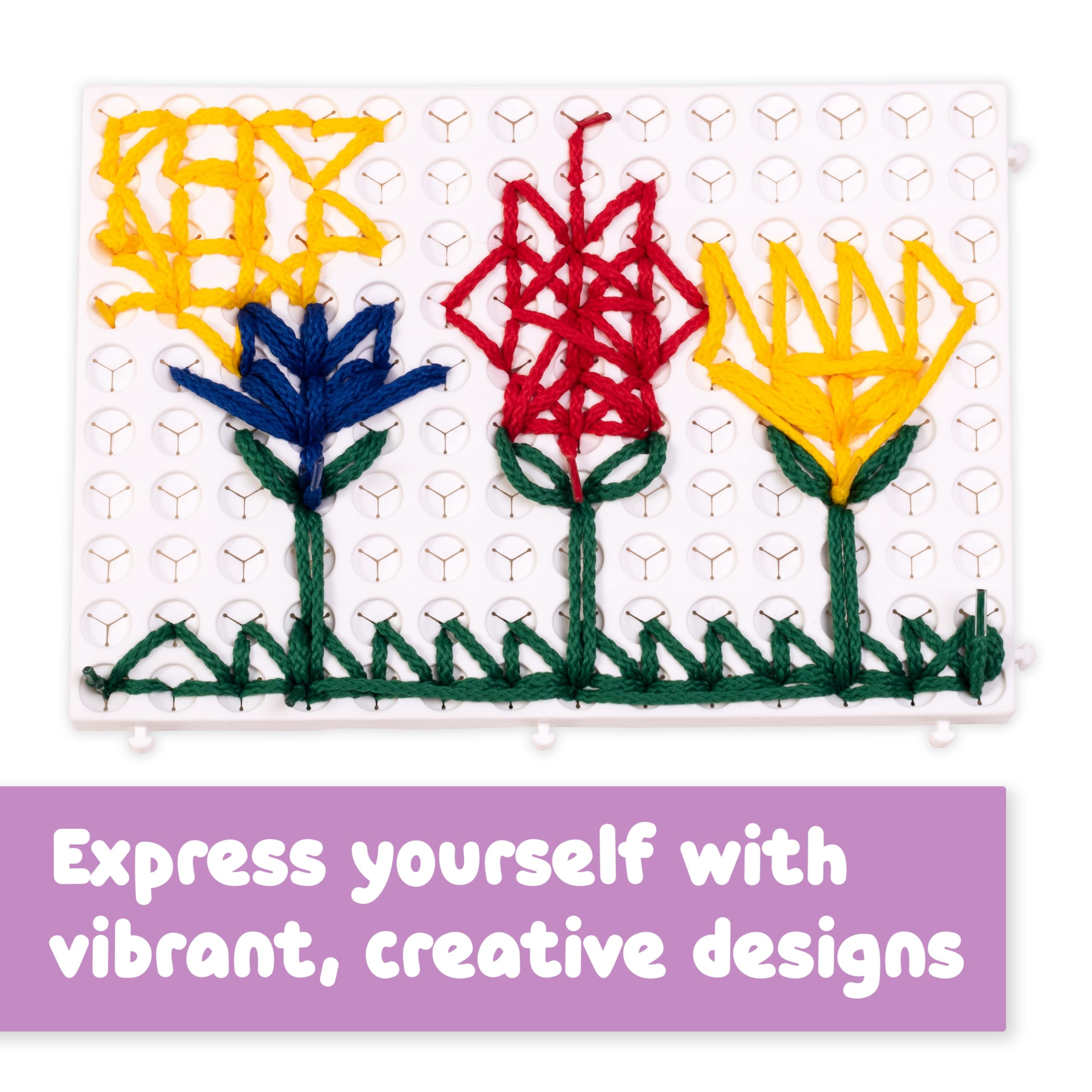 DIY Children's String Weaving Drawing Board - String Art Kit with ...