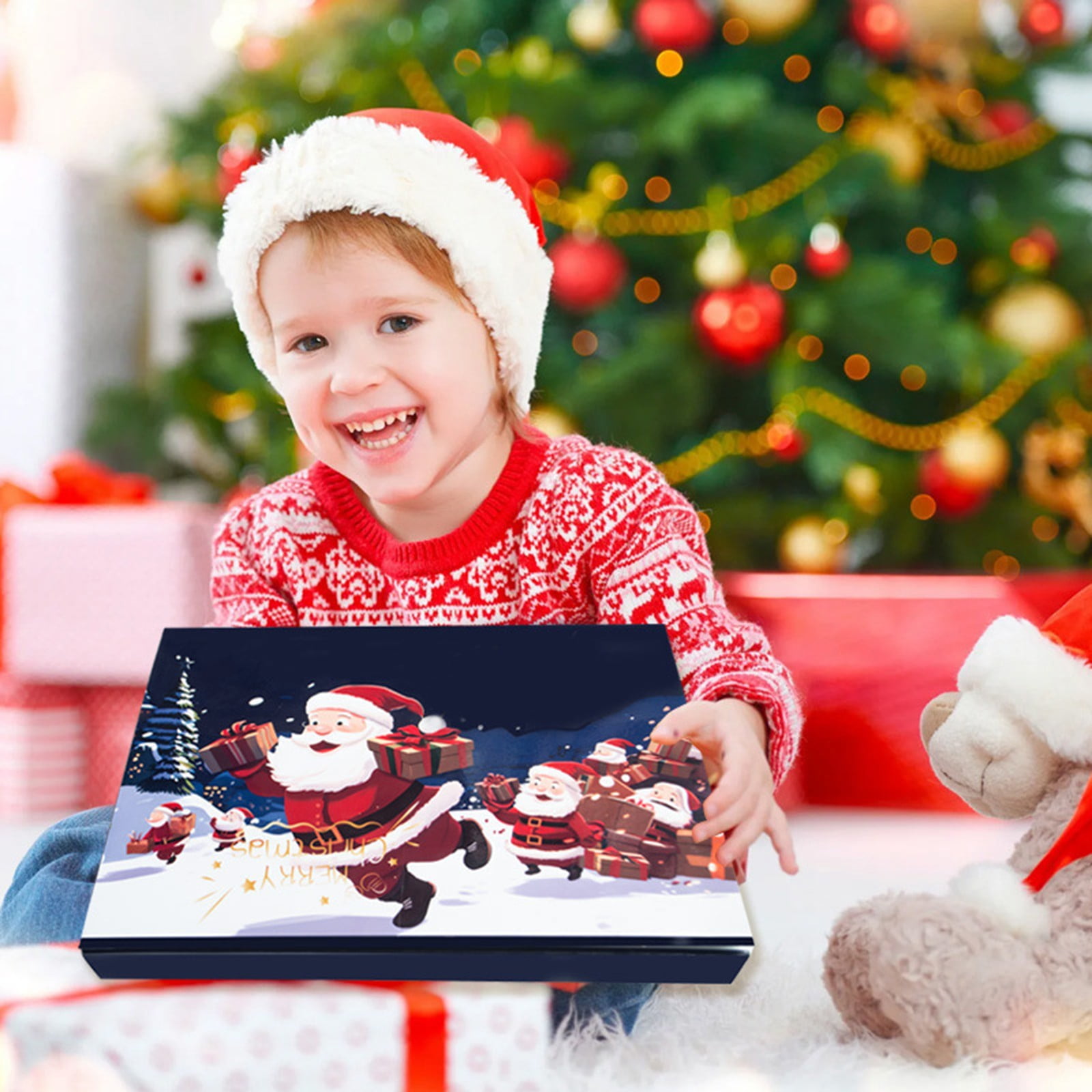 DIY Christmas Advent Calendar Box, 24 Day Countdown with Pull-Out ...