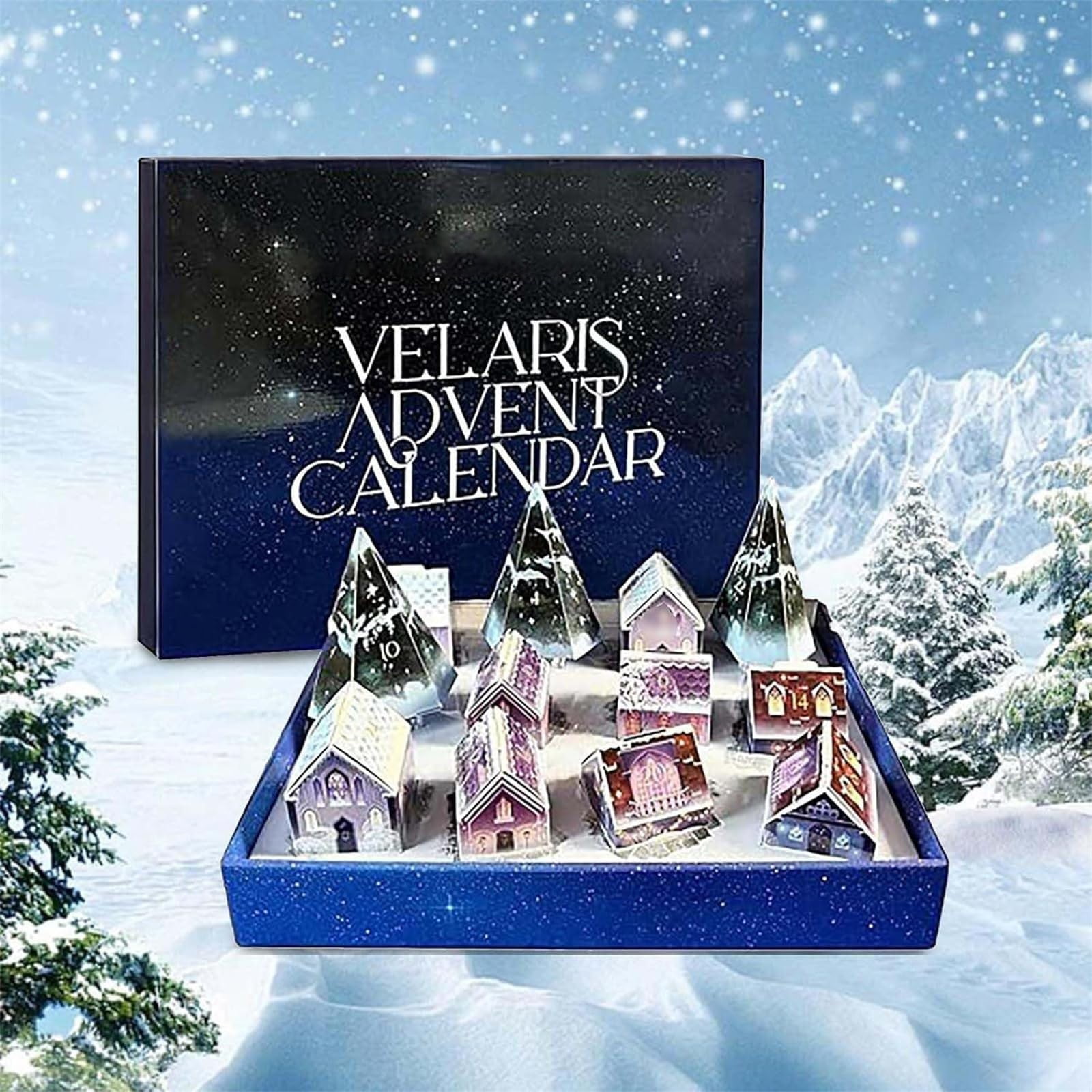 DIY Christmas Advent Calendar Boxes to Fill, 12 Numbered Empty Advent ...