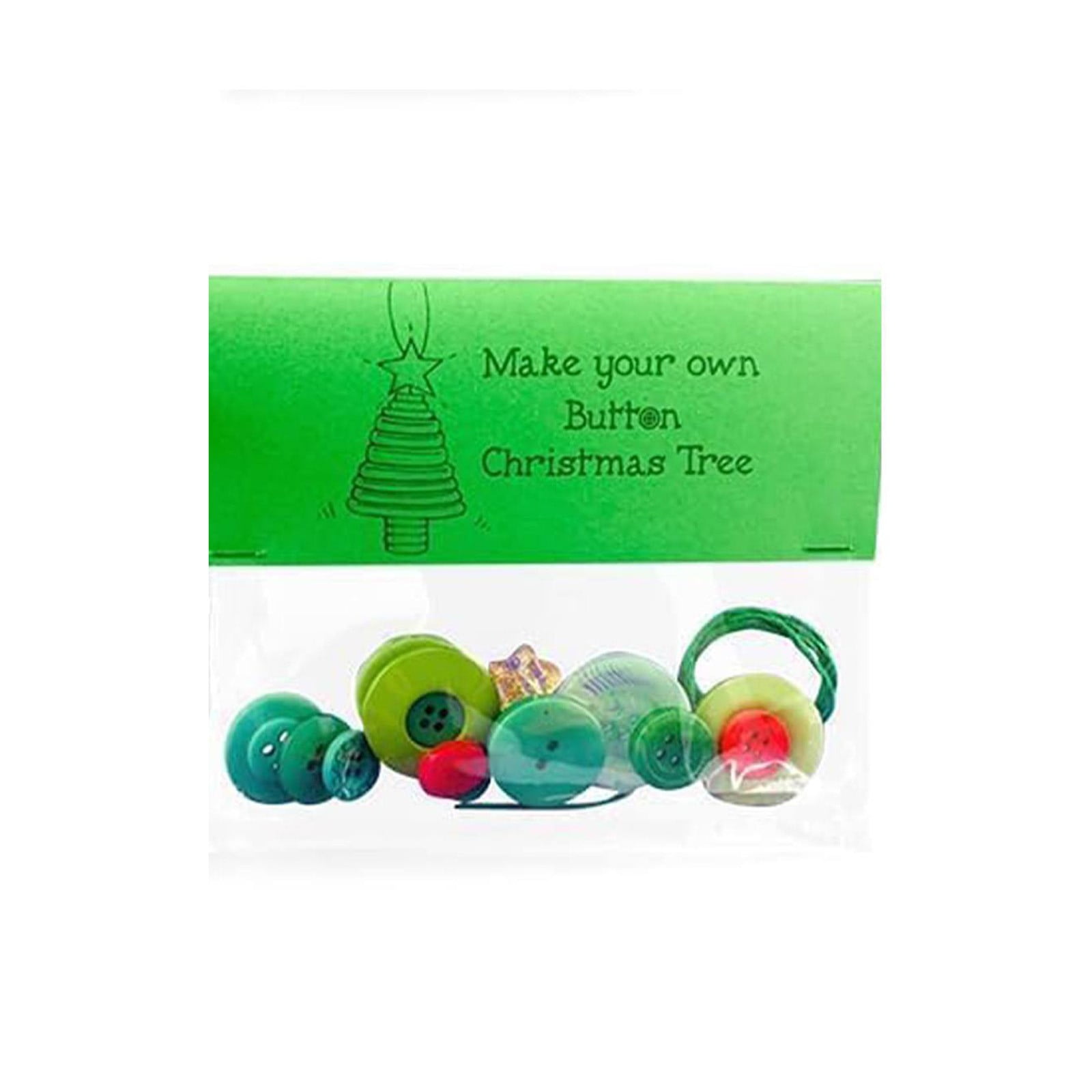 DIY Christmas Button Ornament Making Set–Fun Holiday Decorations for ...