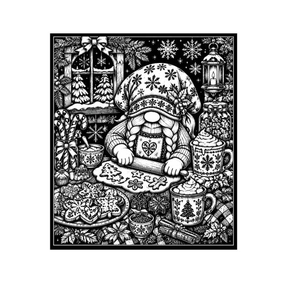 DIY Christmas Coloring Blanket, 150x200cm Washable Pattern Art Throw ...