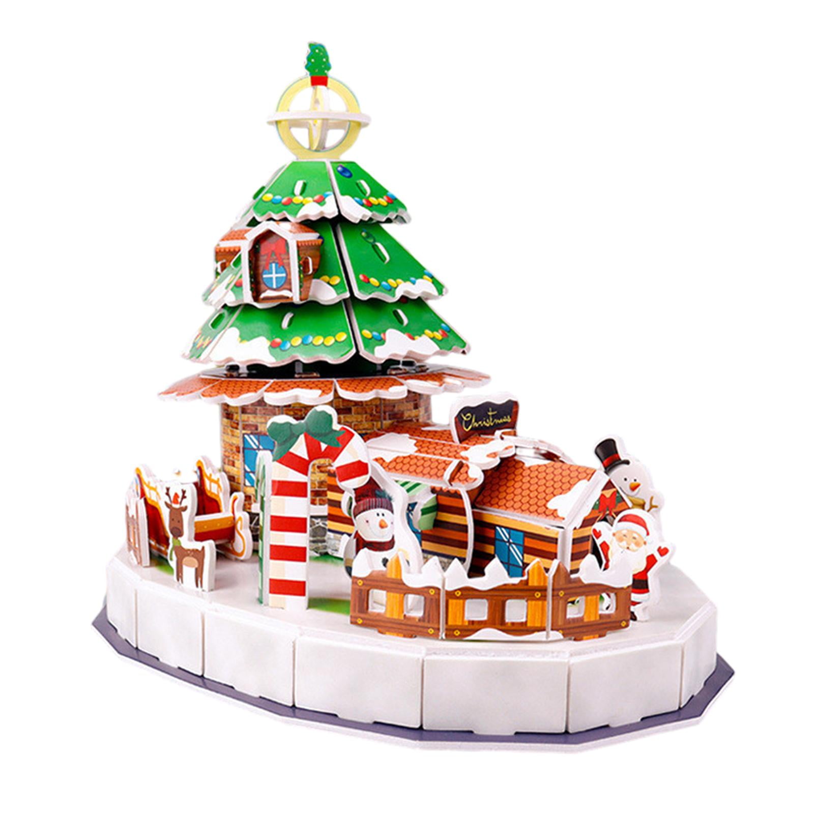 DIY Christmas Houses Handmade Christmas Craft Houses Kits for Adults ...
