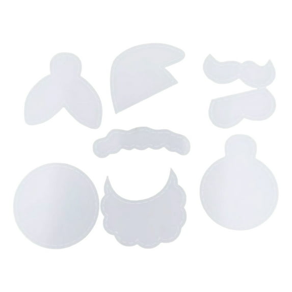 DIY Christmas Tower and Lady Spherical Template Craft Holiday ...