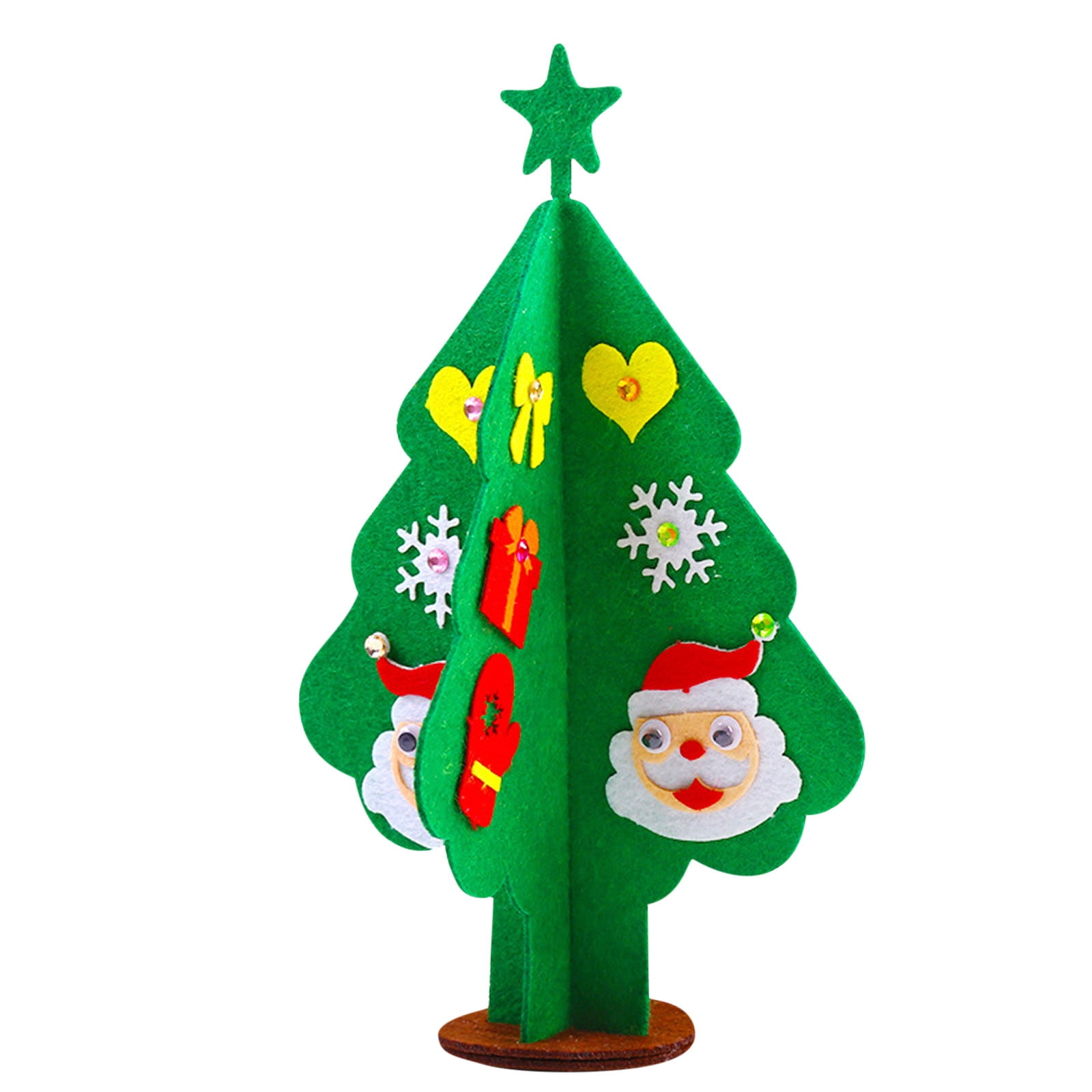 DIY Christmas Tree Craft Kit Kids Holiday Art Making Craft, Make Your ...