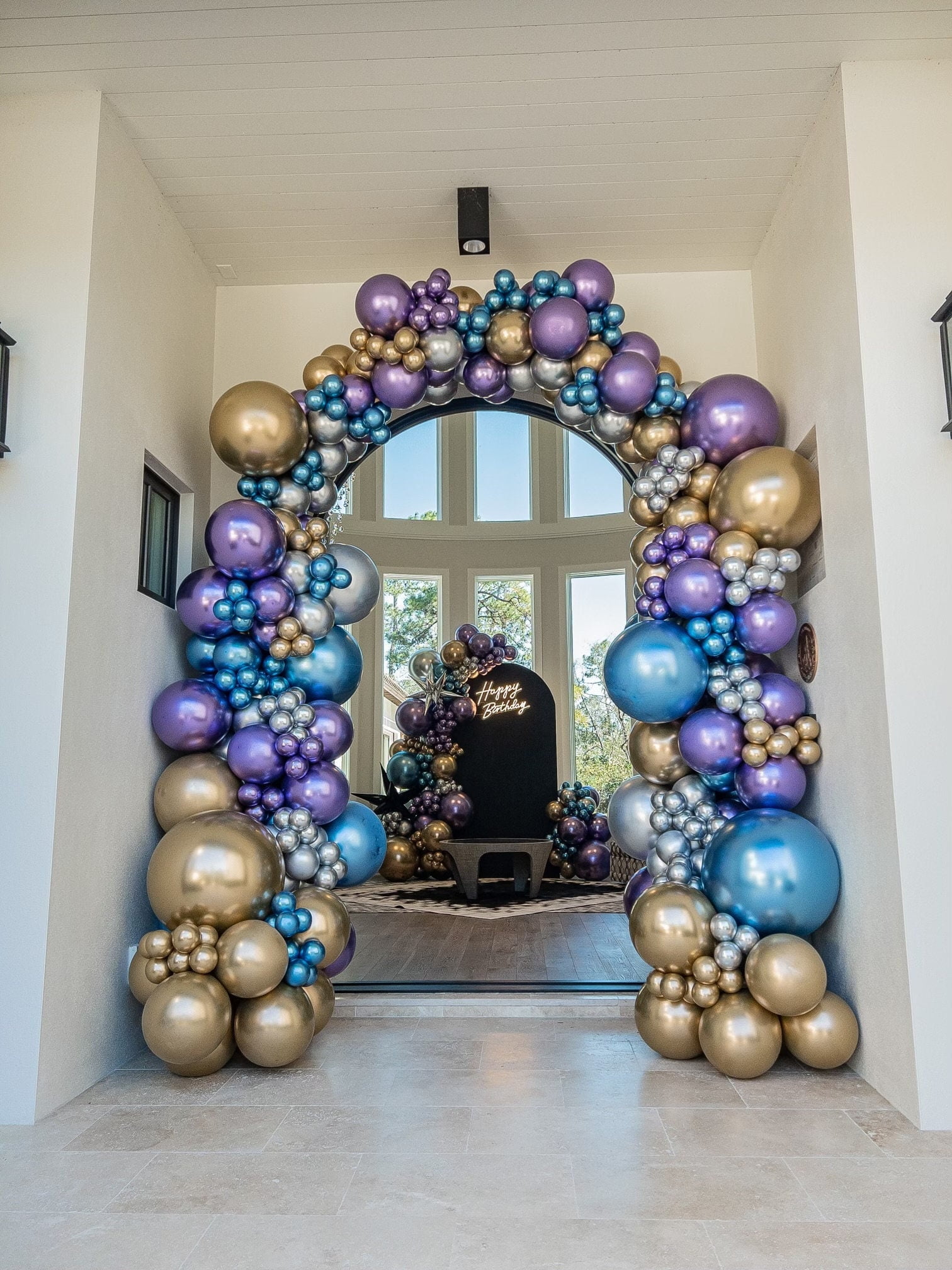 DIY Chrome Garland Kit, New Year’s Eve, Prom, Anniversary, Reunion ...