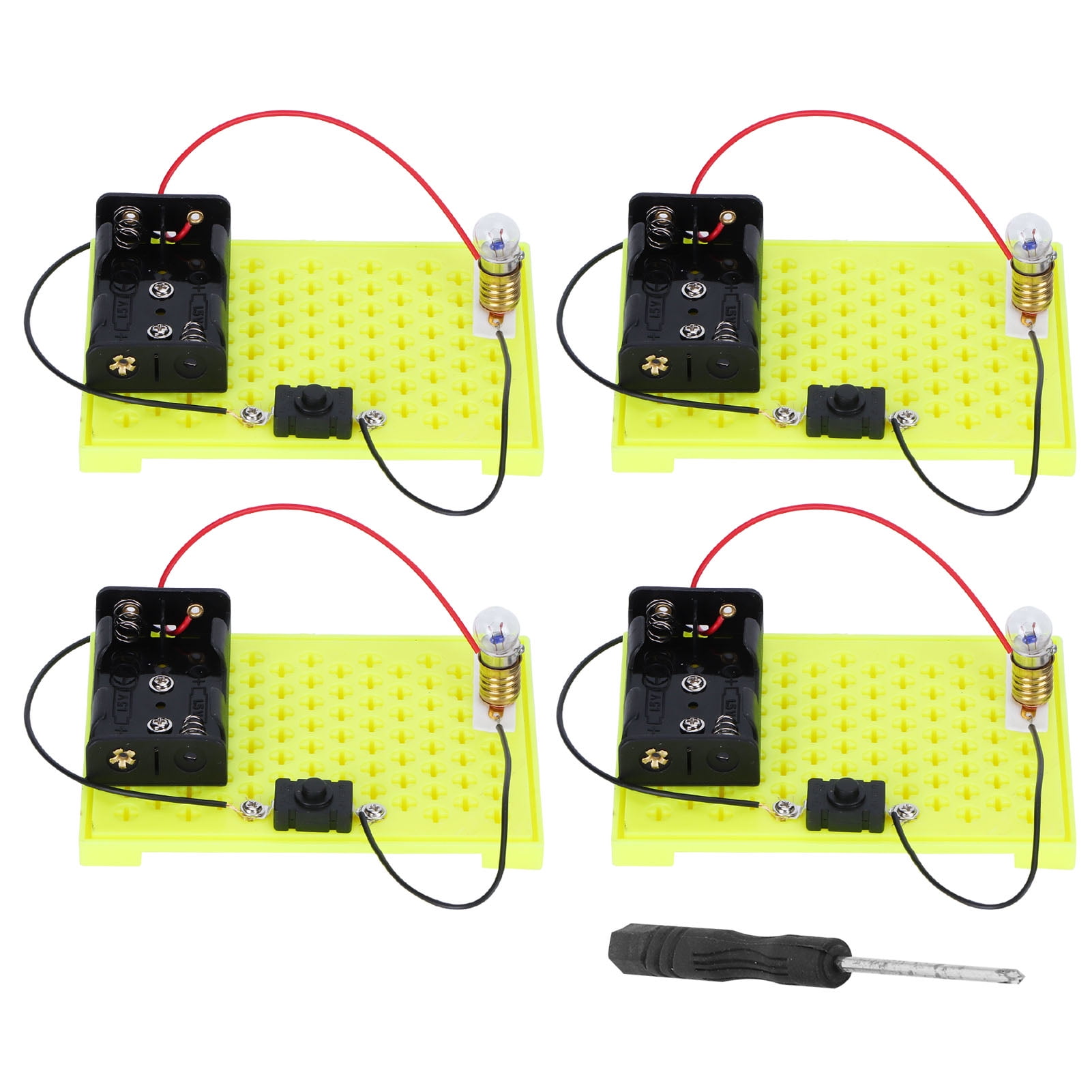 DIY Circuit Kit, Plastic Circuit Learning Kit, Increase Creativity For ...
