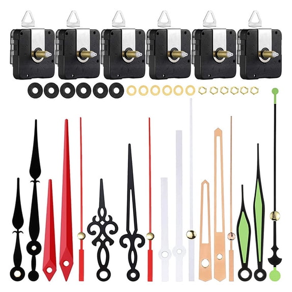 DIY Clock Accessory Silent Clock Mechanism Metal Clock Hands Clock ...