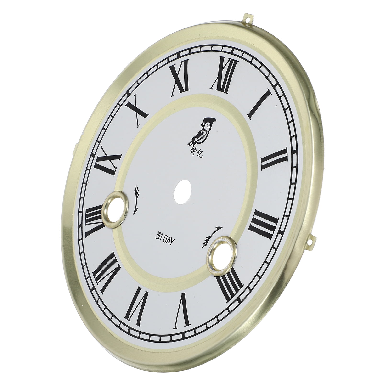 Roman Numbers Clock Face Dial Plates Blue Timetable Mechanical Watch ...