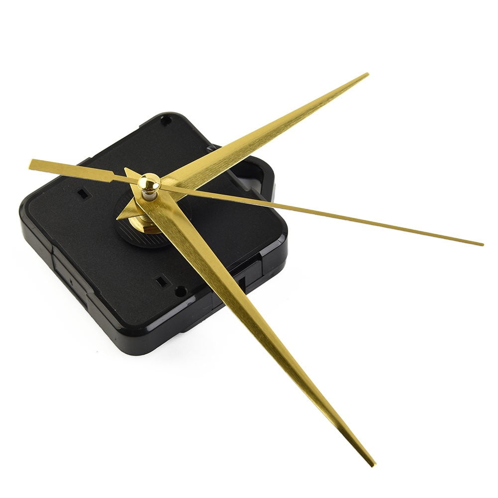 DIY Clock Mechanism Parts Classic Hanging Black Quartz Watch Wall Clock ...