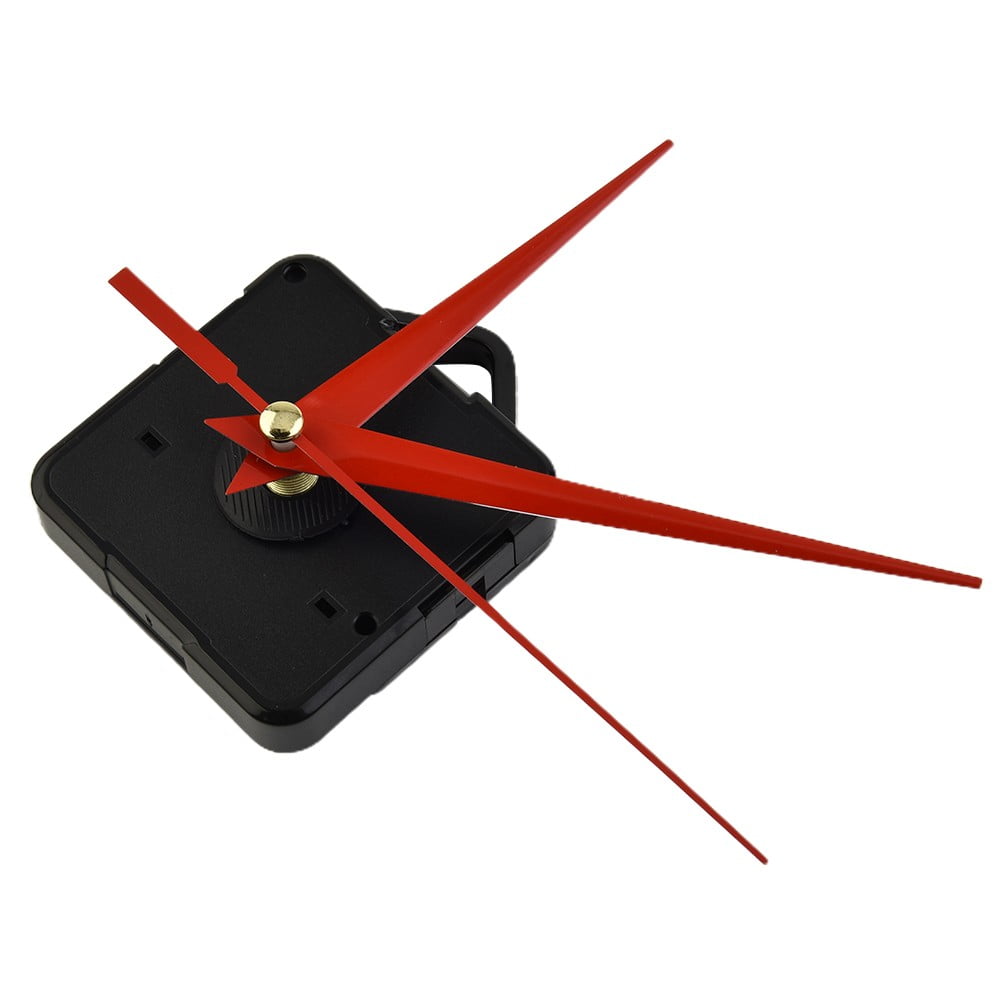 DIY Clock Mechanism Parts Classic Hanging Black Quartz Watch Wall Clock ...