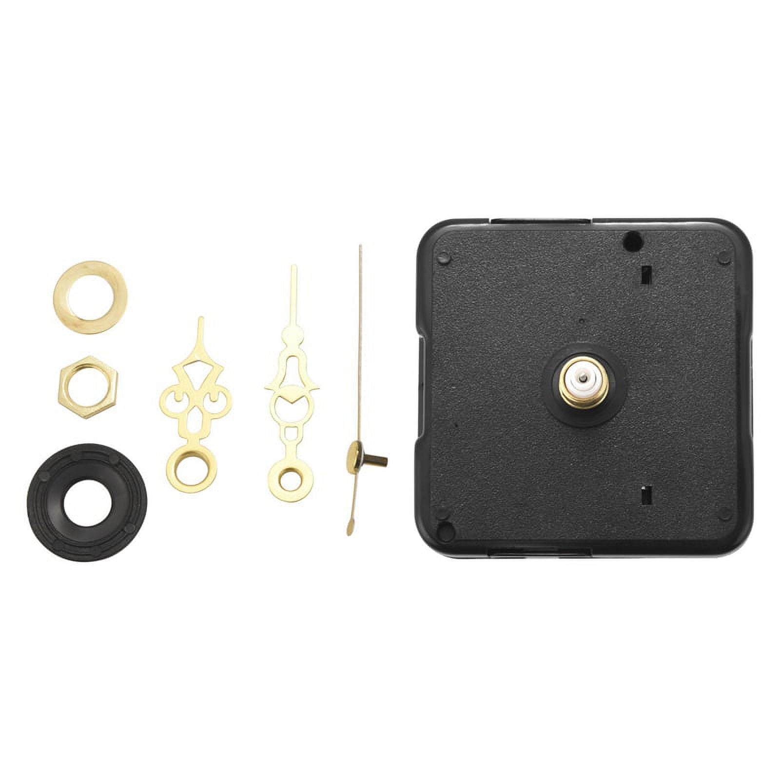 DIY Clock Metal Texture Wall Clock Retro Wall Clock movement ...