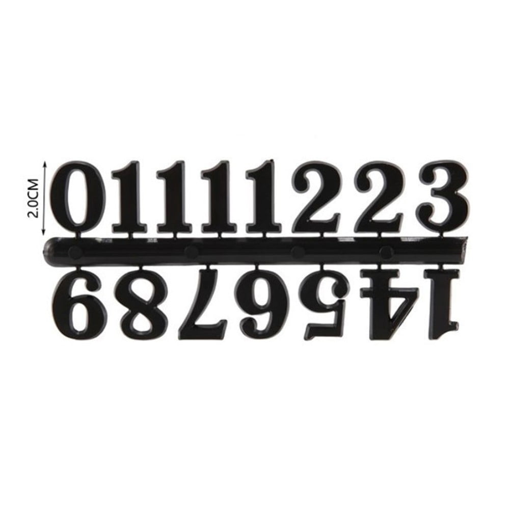 DIY Clock Numbers Roman Numerals Quartz Needle Wall Clocks Replacement ...