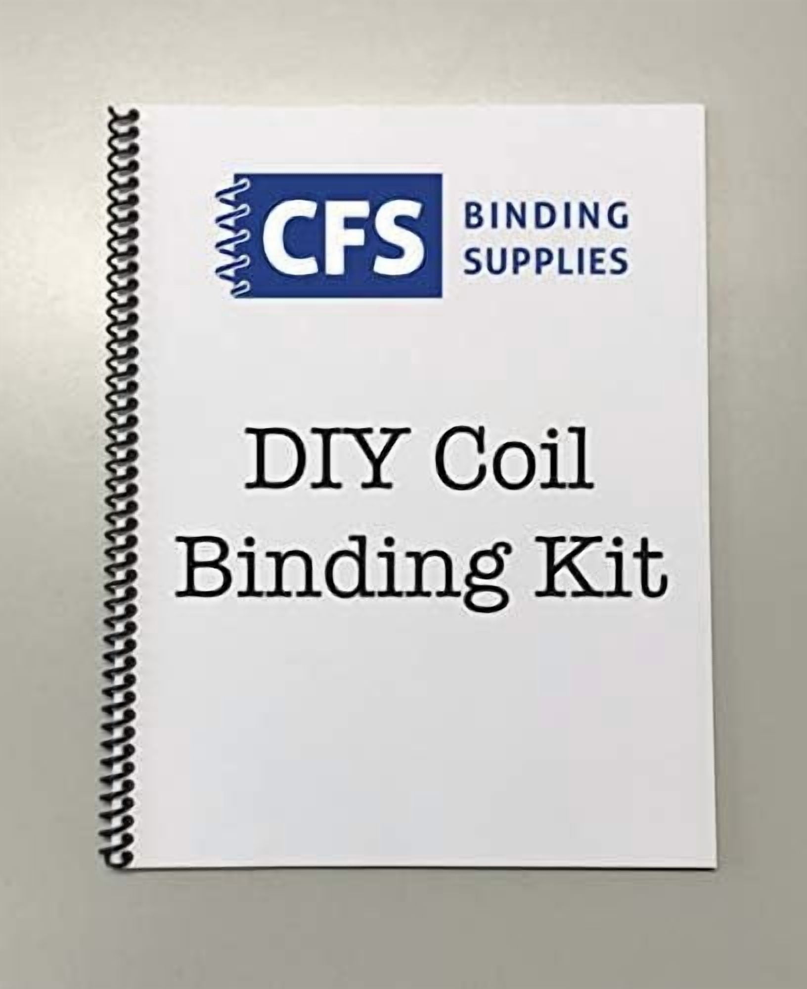 DIY Coil Binding Kit - 25 Books (Includes Pre-Punched Paper & Covers ...