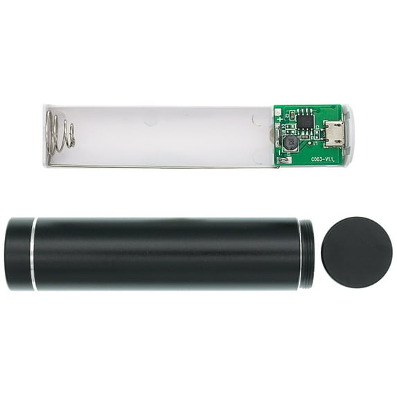 DIY Construction Kit for 18650 5V 1A Metal Battery USB Storage Box for ...