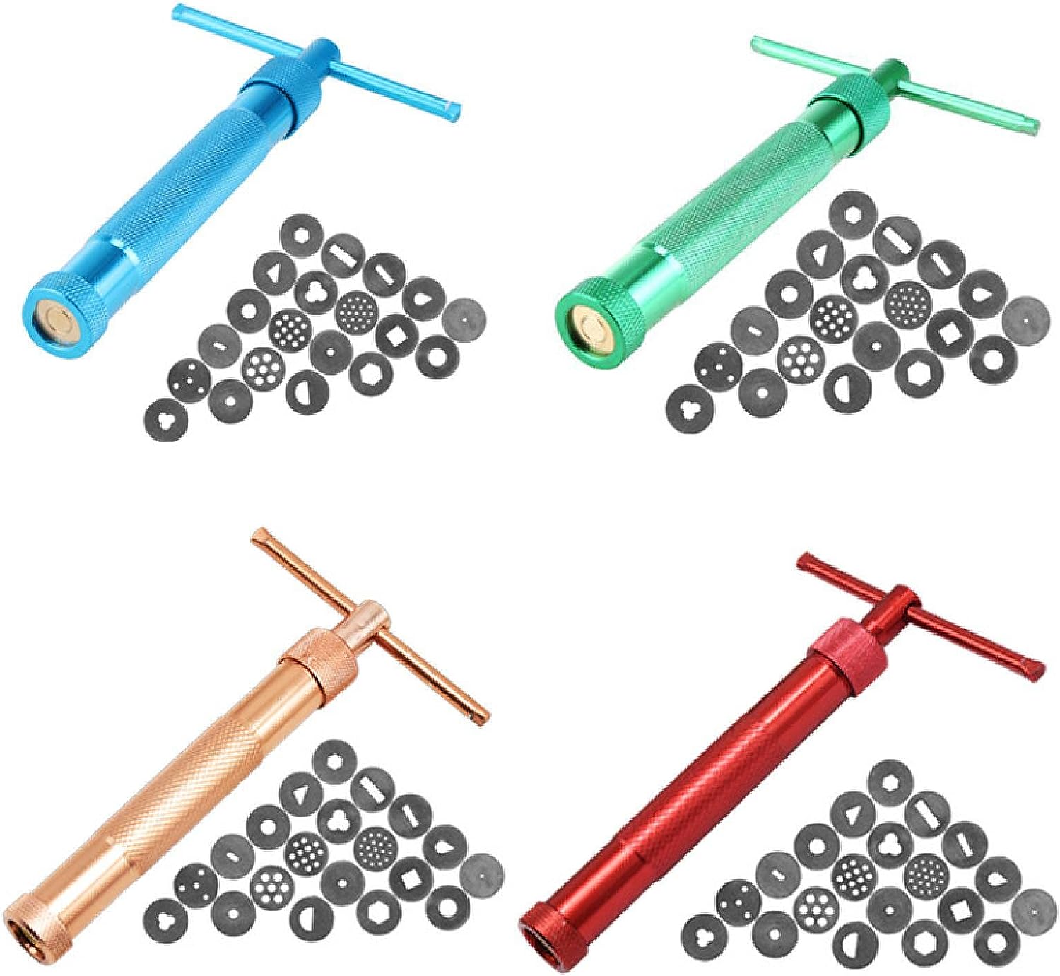 DIY Craft Polymer Clay Extruder Fondant Cake Pastry Gun Modeling Sugar ...