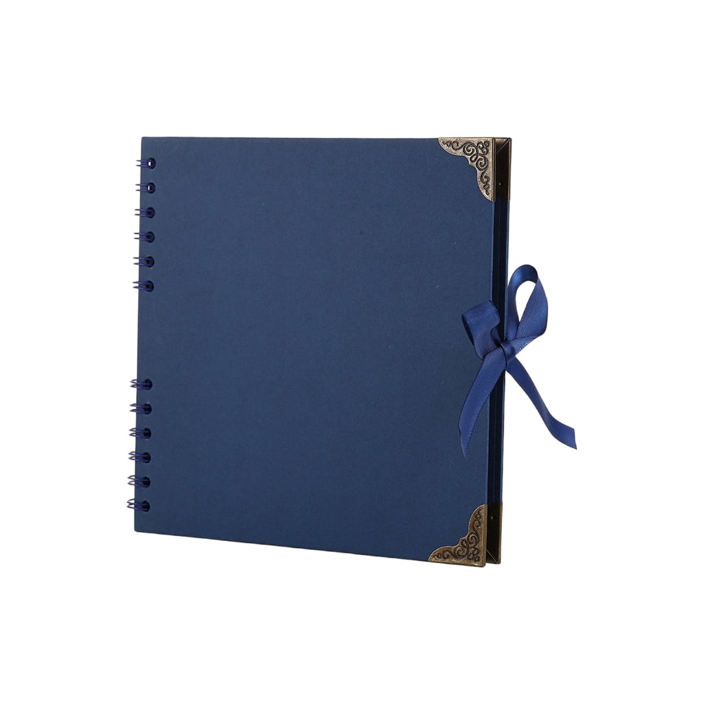 DIY Craft Scrapbook with Paper Blank Pages Photo Album for Cherishing ...