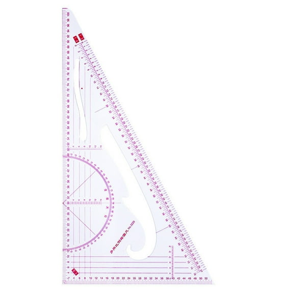 DIY Craft Sewing Tool for Beginner Tailors French Curved Ruler Measure ...