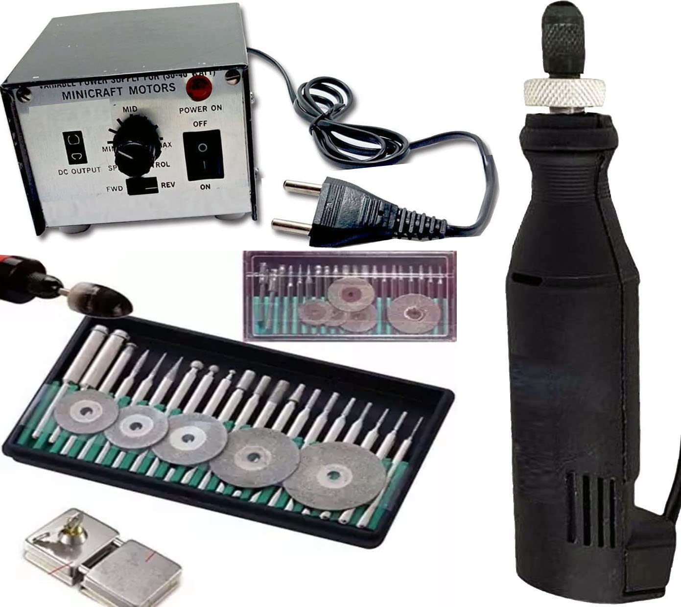 DIY Crafts 45x Disc Burr Combo Diamond Tools Minicraft MachineMini ...