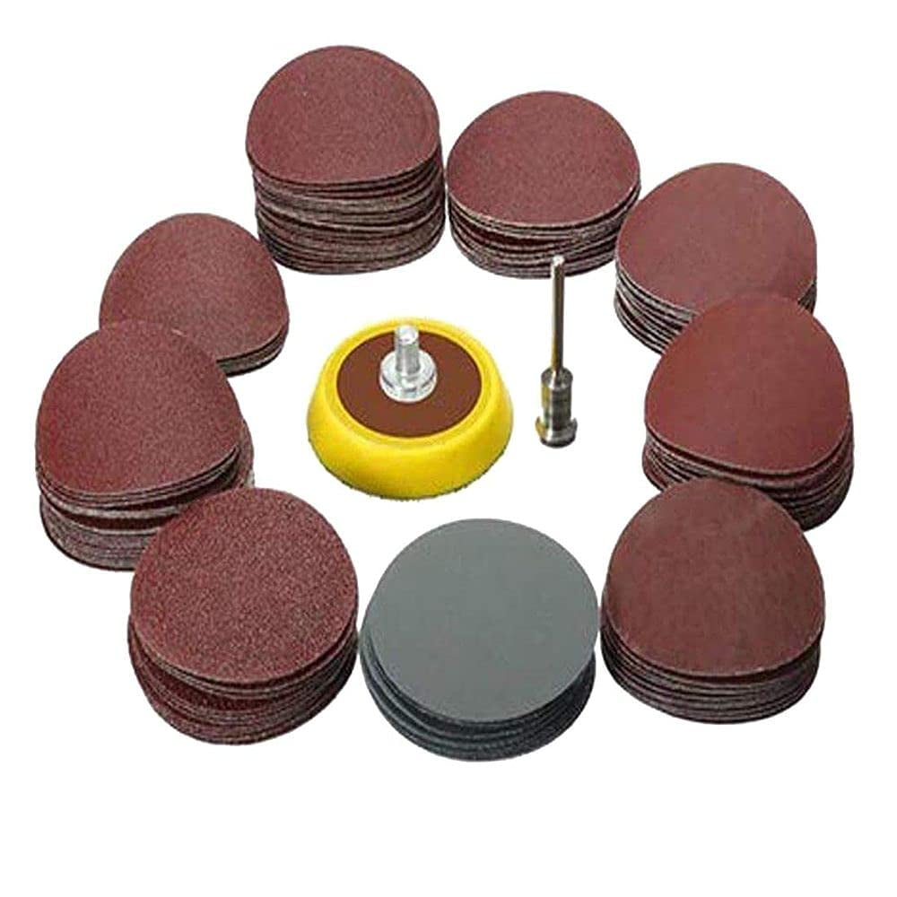 DIY Crafts CTDIYHI32052 Rotary Tool Accessories 1 inch Sandpaper Grit ...