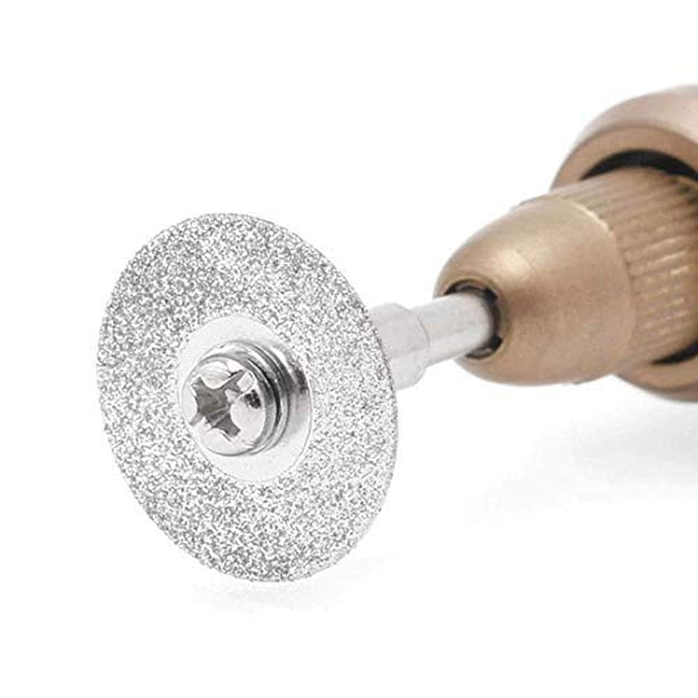 DIY Crafts CTDIYHI32693 40mm Diamonte Cutting Discs Drill Bit Shank for ...